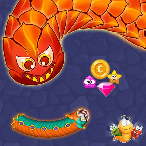 Worm Hunt - Snake Game IO Zone - Browser Game - WePlayTech.com